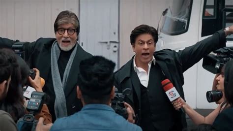 Shah Rukh Khan Amitabh Bachchan Reunite For Masala Ad Invoke Alia