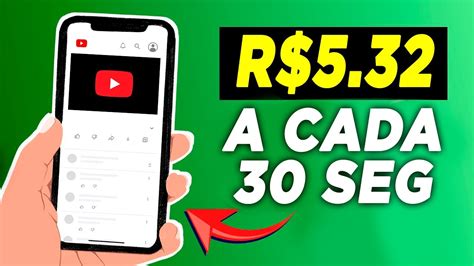 Ganhe R 5 A Cada 30 Segundos Assistindo Vídeos no YouTube Ganhe