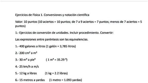 Solved Galones A Litros Galon Litros Ejercicios De