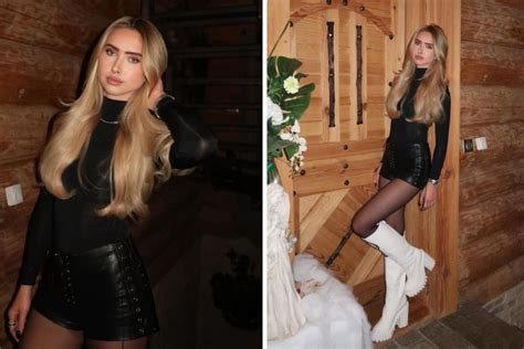 Shania Geiss Sorgt In Leder Hotpants Und Stiefeln F R Ekstase Hei Er