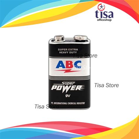 Jual Baterai Kotak Abc Super Power V Shopee Indonesia