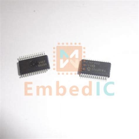 PIC16F883 I SS Microchip 8bit MCU EmbedIc