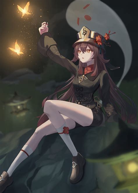 Hintergrundbilder Anime Mädchen Genshin Impact Hu Tao Genshin