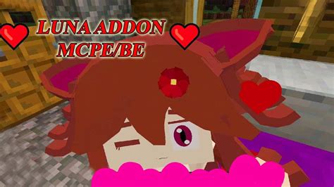 Luna Jenny Addon Mod In Minecraft Pe Be Mcpe