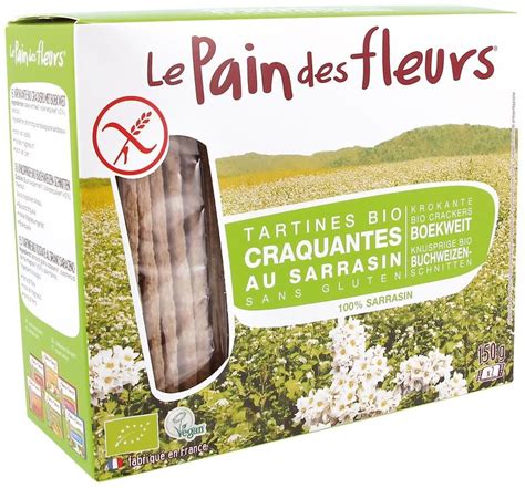 Pain Des Fleurs Boekweit Crackers Bio Gr Vitadvice Bv