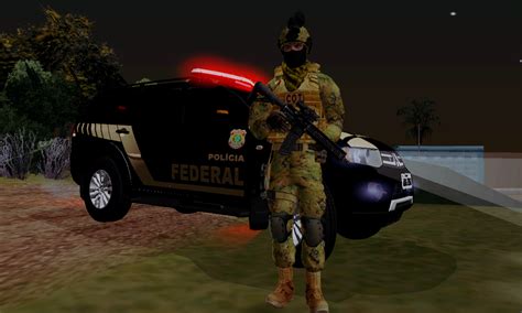 Equipe Tático PMBA Skin COT Polícia Federal