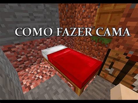 Tutorial Como Fazer Cama No Minecraft Youtube