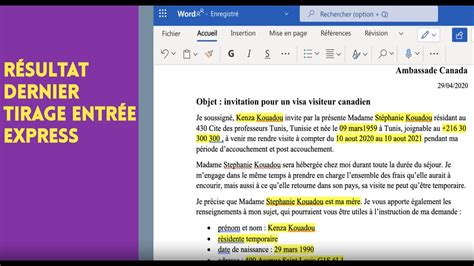 Exemple Lettre D Invitation Au Canada Infoupdate Org