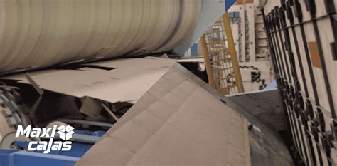 Cajas de cartón Qué es suaje Maxicajas