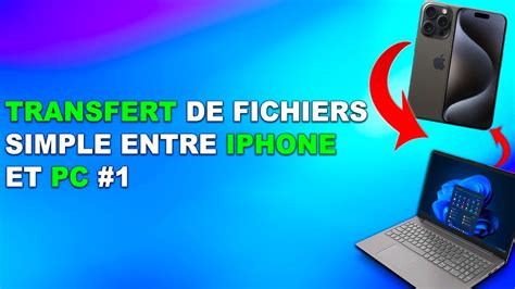 Comment Transferer Ses Fichiers Iphone Vers Son Pc YouTube