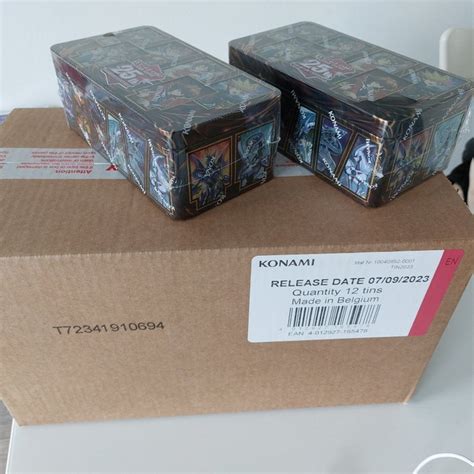 Konami Yu Gi Oh Boîtes scellées Yu Gi Oh 25th Anniversary Tin