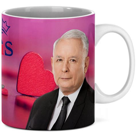 Kubek Kaczy Ski Pis Prezesa Jaros Aw Jarek Prezent Mieszny Wzory