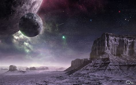 Science Fiction Art Wallpaper WallpaperSafari