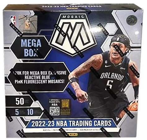 Panini Mosaic Basketball Mega Box Blue Pink Mosaics King