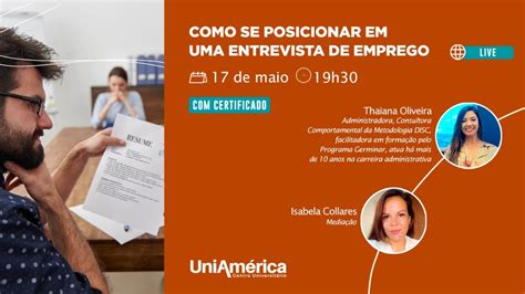 Como Se Posicionar Em Uma Entrevista De Emprego Youtube