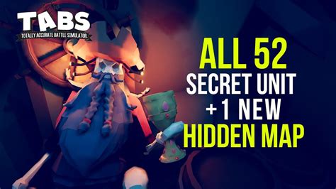 TABS All 52 Secret Units Totally Accurate Battle Simulator 1 NEW