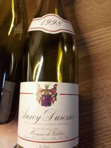 Marquis De Valclair Auxey Duresses Vivino Brasil