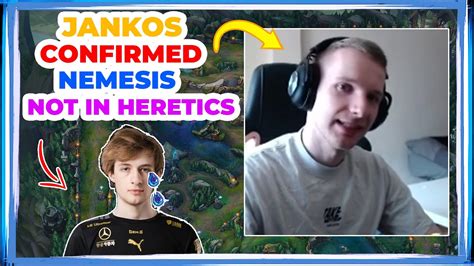 Jankos CONFIRMED Nemesis NOT Joining Team Heretics YouTube