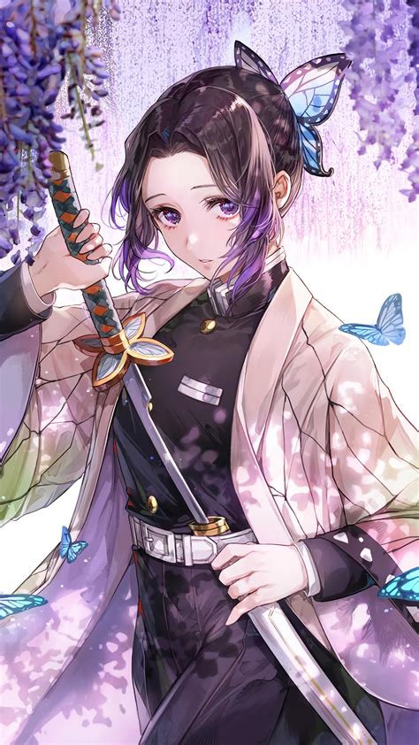 Shinobu Kocho Kimetsu No Yaiba 4k Phone Hd Wallpapers Images Images