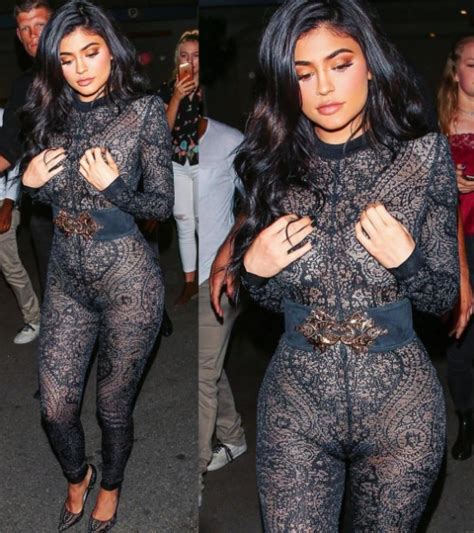 Kylie Jenner Celebra Cumple Con Sexy Vestido Transparente Grupo Milenio