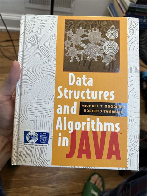 data structures and algorithms in java by roberto tamassia and michael t goodrich 1998