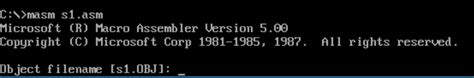 汇编学习教程：编译、连接、运行 masm exe csdn博客