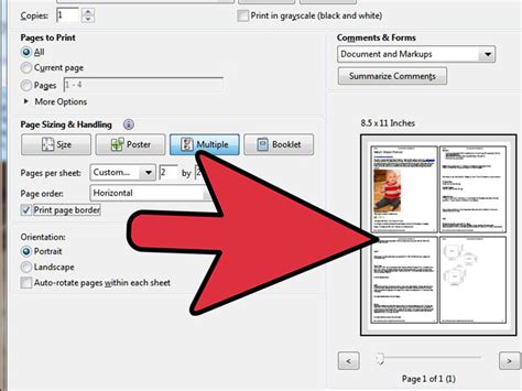 How To Print Multiple Pages Per Sheet In Adobe Reader Steps