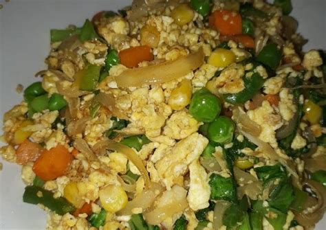 Resep Orak Arik Telur Sayur Oleh Nora Sari Cookpad