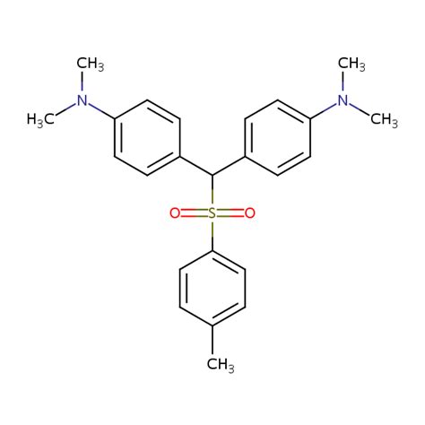 Benzenamine 4 4 4 Methylphenyl Sulfonyl Methylene Bis N N Dimethyl