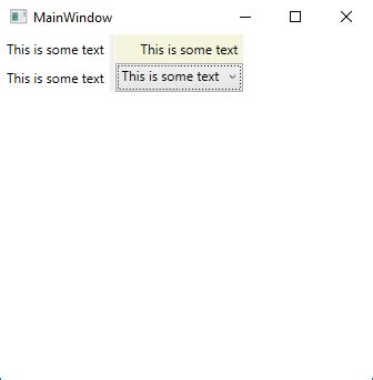 C Wpf Combobox That Does Not Influence Column Width Stack Overflow