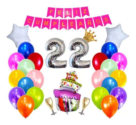 Combo Kit Deco Fiesta Globos Torta Feliz Cumple En Venta En Lomas De