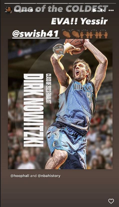 Kit Guinhawa On Twitter Lebron James Showing Love To Mavs Dirk