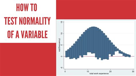 how to check normality of a variable stata tutorial youtube