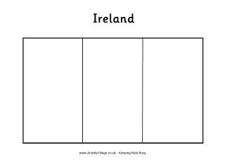 Ireland Flag Printables Flag Coloring Pages Ireland Flag Irish Flag