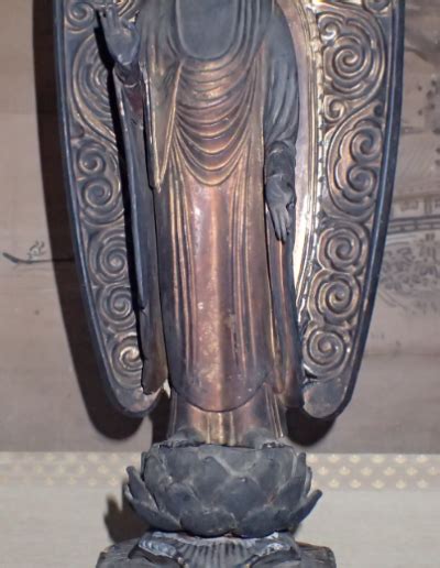 Standing Figure Of Amida Buddha Nihonto Genuine Japanese Swords