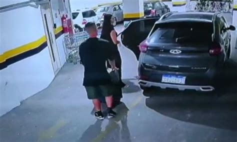 Veja vídeo Câmera flagra momento em que advogado mata ex mulher e tira