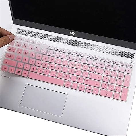 Saco Silicone Skin Keyboard Cover Compatible For HP 15 Thin Light 15
