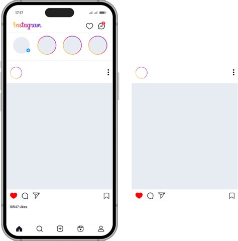 Instagram Carousel Or Slide Pages Interface Post Mockup 23254363 PNG