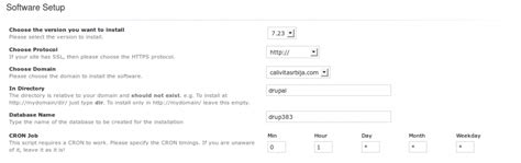 Servikus Tutorials How To Install Drupal Through Softaculous Apps