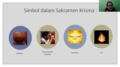 Apa Aja Sih Makna Simbol Dalam Sakramen Krisma YouTube