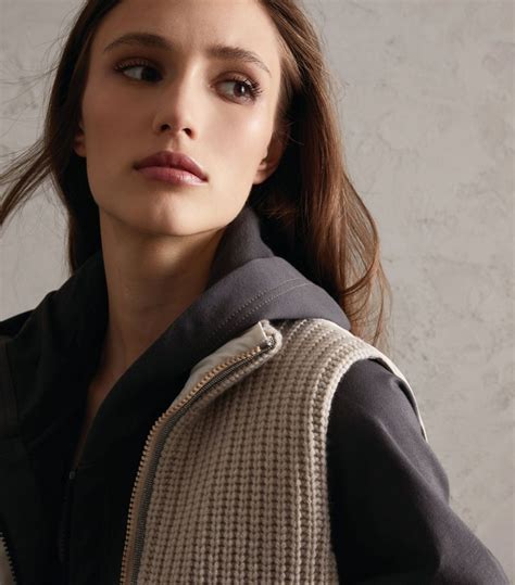 Womens Brunello Cucinelli Neutrals Cashmere Gilet Harrods Countrycode