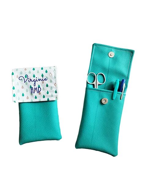 Pochette D Infirmi Re Pour Poche Blouse Avec Pr Nom Personalis