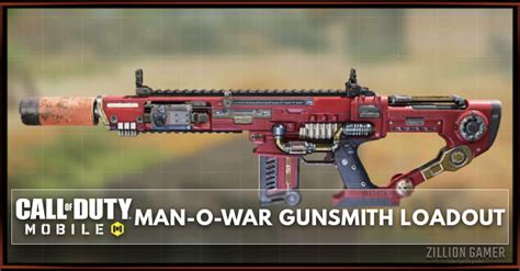 COD Mobile Best Man O War Gunsmith Loadout Attachments Zilliongamer