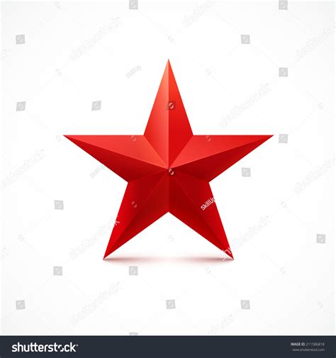 Red Star Vector Stock Vector Royalty Free Shutterstock