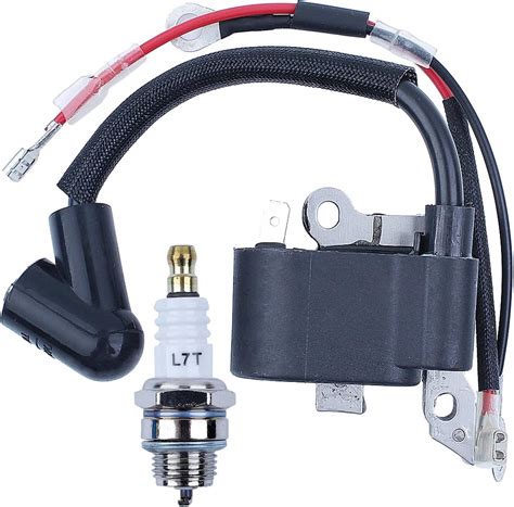 Home Garden Ignition Coil Module Spark Plug Kit For Husqvarna 136 137