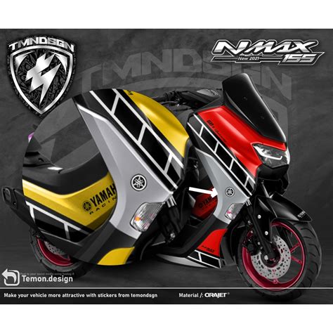 Jual Sticker Nmax Full Body Stiker Variasi Decal Nmax New Full Desain