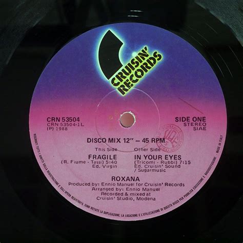 Yahoo オークション ROXANA FRAGILE IN YOUR EYES CRUISIN CRN5350