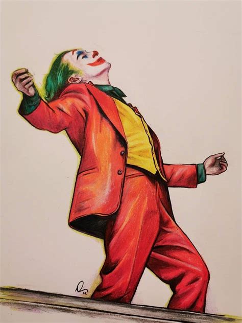 Realistic Joker Drawing