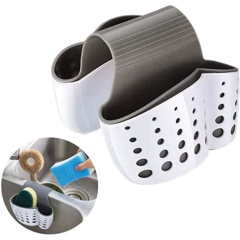 Support d évier à éponge à suspendre pour évier de cuisine brosse