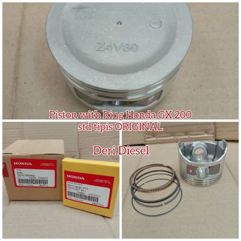 Jual Piston Ring Mesin Honda GX 200 Ring Seher Ring Piston STD